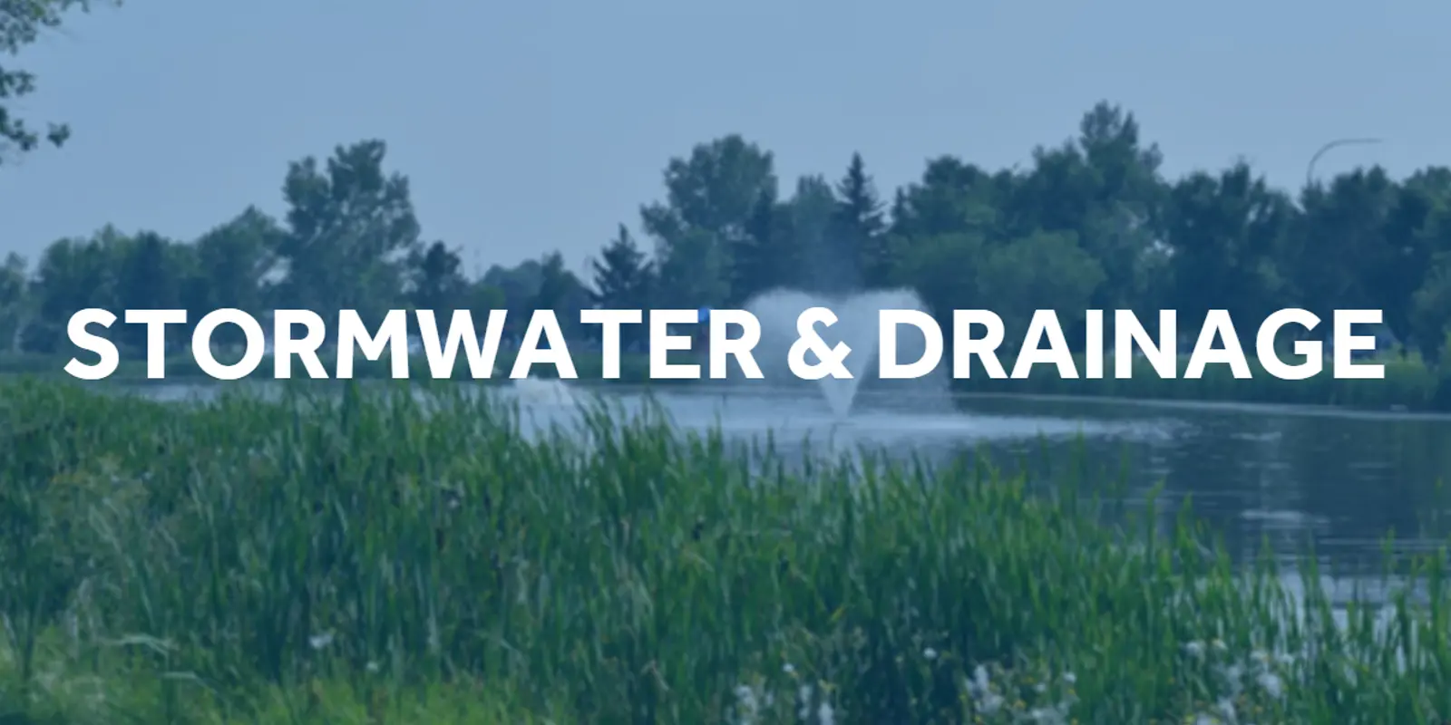 Stormwater and Drainage | Town of Strathmore